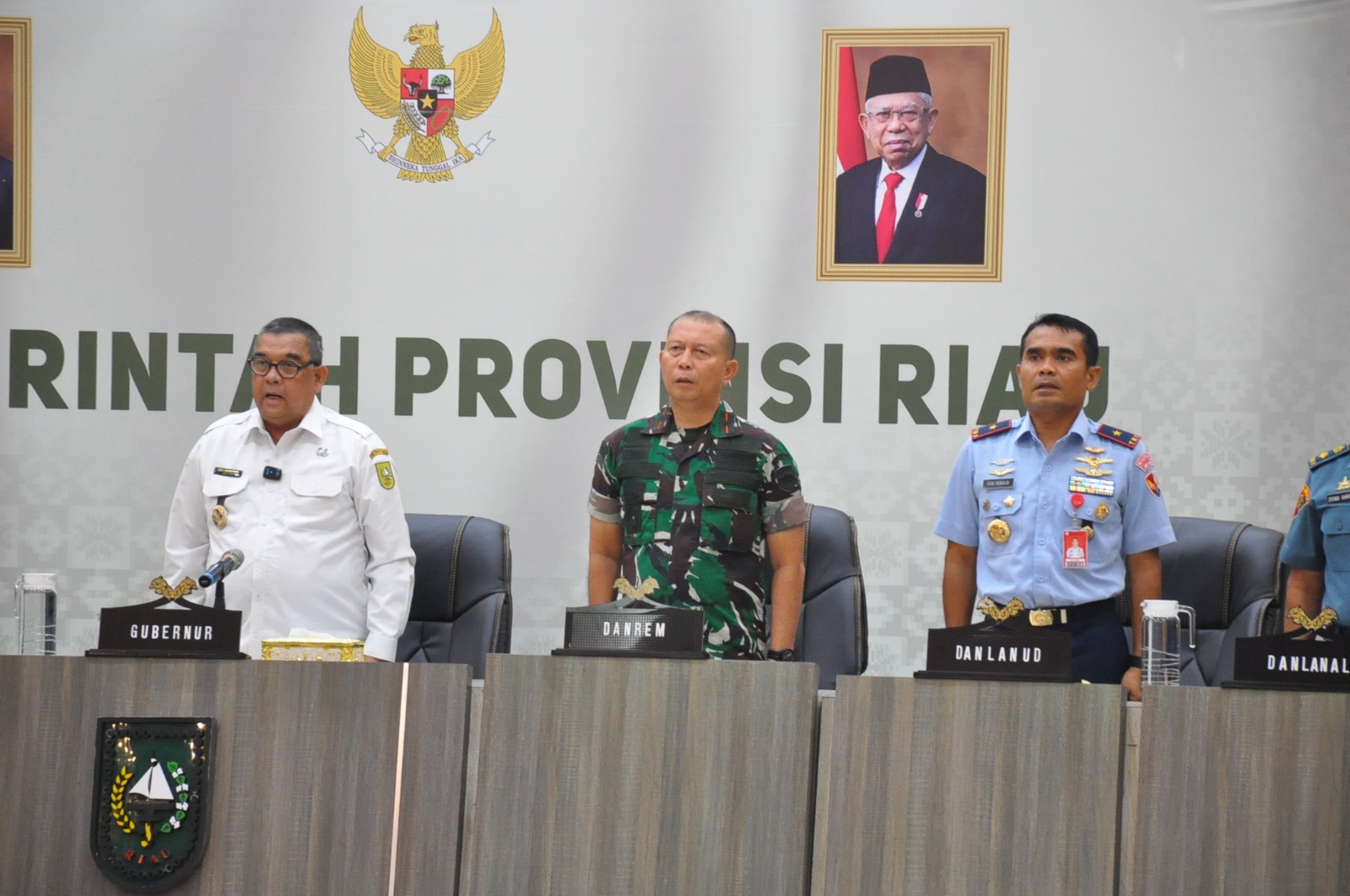Jelang Pemilu 7 Hari Lagi Pemerintah Provinsi Riau Menggelar Rapat